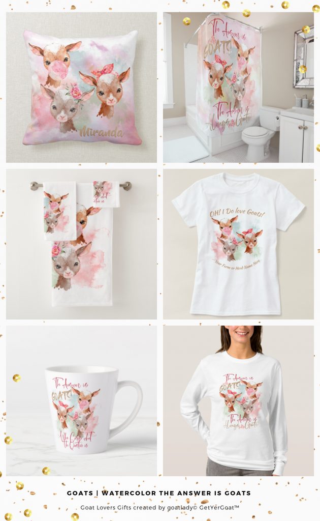 More Goats The Answer is Always MORE GOATS – GetYerGoat™ for Goat Lovers